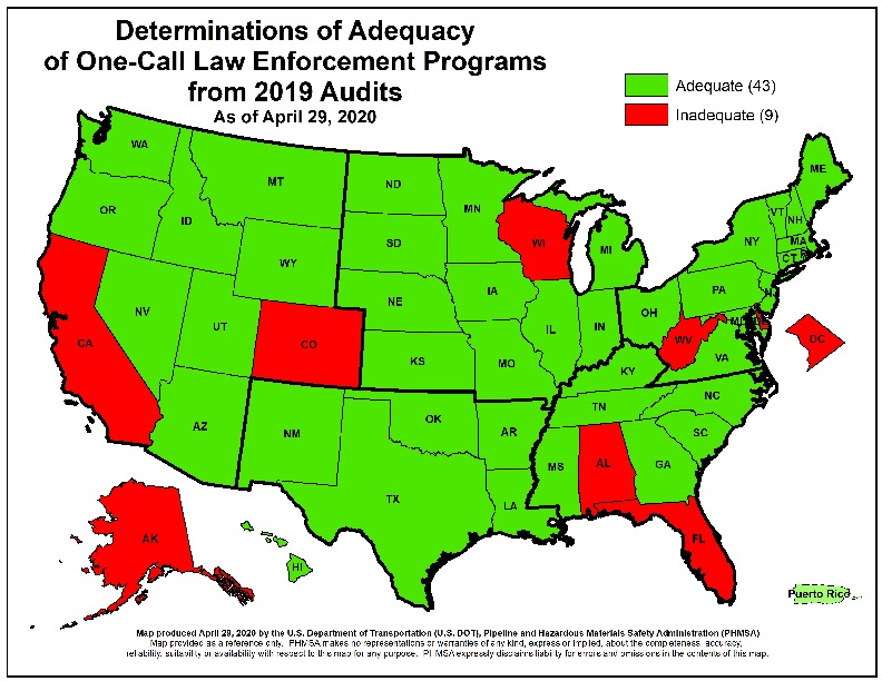 Determinations of Adequacy | PHMSA